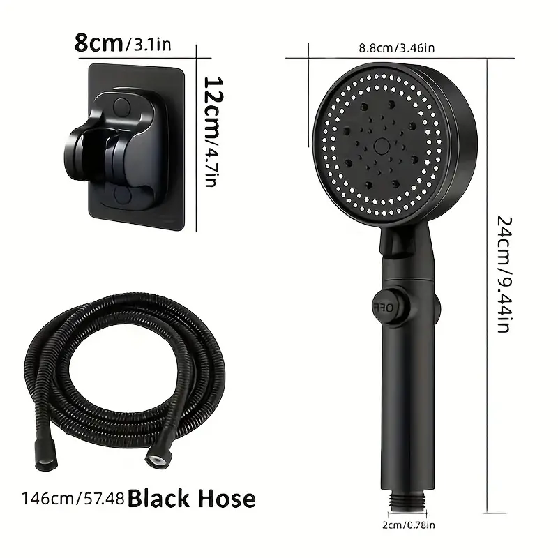 Complete Set of Adjustable Shower Head - Cashlis.com